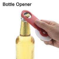 China Exhibition Usage Scenarios 2024 Stainless Steel Bottle Opener Pizza Knife Roller for sale