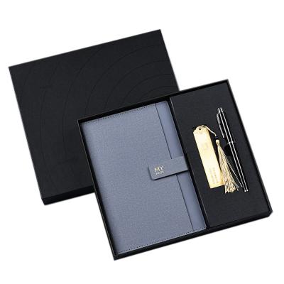 China A5 Notebook Bookmark Signature Pen Set Custom Logo Business Gift Box for Sports and Games for sale