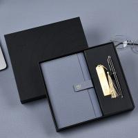 China A5 Notebook Bookmark Signature Pen Set Custom Logo Business Gift Box for Sports and Games for sale