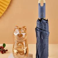 China UV Printing Techniques Zhaocai Cat Guardian Umbrella Cup Set for Business Travelers for sale