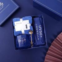 China Customized Enterprise Gifts Set Logo Cup Hand Umbrella and Wedding Cup for Customers for sale