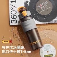 China High Temperature Resistant Water Bottle Fitness Tritan Sports Cup for Activities for sale