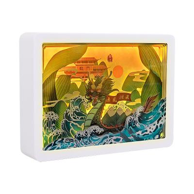 China Halloween Occasion Personalized Dragon Boat Lantern Gift for Corporate Customers for sale
