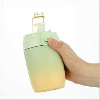 China Travel Agency Customized Colorful Insulated Cups and Straws with 1 Color Printing for sale