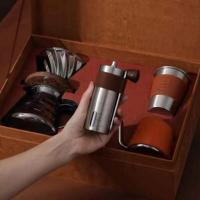 China Office Products Velvet Business World Coffee Pot Gift Box Set for Agriculture Industry for sale