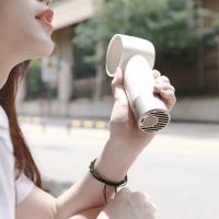 China Silk Screen Printing Technology Mini Handheld Bladeless Fan for Personal Carry On Gift for sale