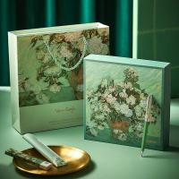 China Custom Logo White Rose Pearl Pen Signature Pen for High Appearance and Neutral Office for sale