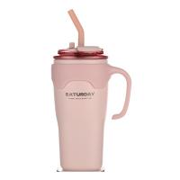 China Large Capacity Portable Dual Drink Coffee Cup Activity Gift with High Aesthetic Value for sale