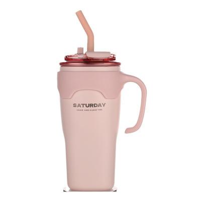 China Large Capacity Portable Dual Drink Coffee Cup Activity Gift with High Aesthetic Value for sale