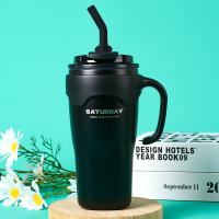 China Large Capacity Portable Dual Drink Coffee Cup Activity Gift with High Aesthetic Value for sale
