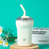 China Large Capacity Portable Dual Drink Coffee Cup Activity Gift with High Aesthetic Value for sale