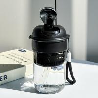China Novelty Gifts 480ml Cute Portable Straw Water Cup High Appearance and Large Capacity for sale