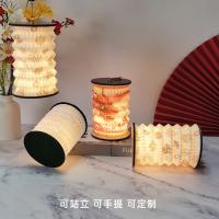 China Experience the Beauty of Chinese Lanterns with Our Folding Accordion Lamp Craft Gift for sale
