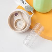 China Light Luxury Gradient Color Temperature Display Insulated 316 Coffee Cup for Office for sale