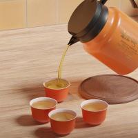 China April Fool's Day Mountains and Rivers Moon Bright Stewed Tea Set with UV Printing for sale