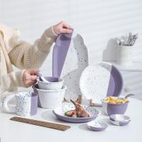 China Office Products Romantic Star River Ceramic Tableware Gift Set for One Person High Aesthetic Design for sale
