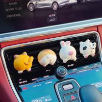 China Eye-Catching Car Decoration Corgi Fart Air Outlet Aromatherapy for 