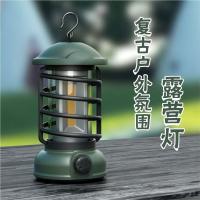 China Customer's Logo Retro Camping Lights Perfect for a Memorable Thanksgiving Camping Trip for sale