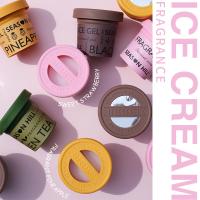 China Silk Screen Printing Creative Ice Cream Aromatherapy Home Fragrance for Employee Gift for sale