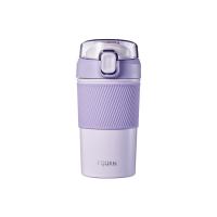 China 480/650ml Vacuum Handle Spring Cap Cup Bike Coffee Car Insulated Cup Ideal Novelty Gift for sale