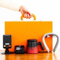 China Professional Graphics Printing 1 Color Office Culture Gift Set with UV Printing for sale