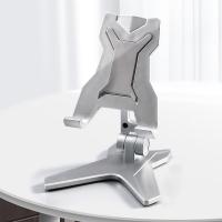 China Gift Telescopic Folding Phone Stand Desktop Lazy Universal Plastic Stand Customer's Logo for sale