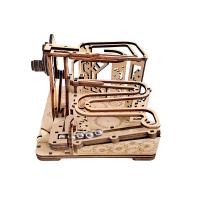 China Wooden Track Ball Mechanical Transmission Model Versatile DIY Puzzle Toy for All Ages for sale