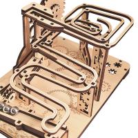 China Wooden Track Ball Mechanical Transmission Model Versatile DIY Puzzle Toy for All Ages for sale