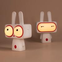 China Bobi Rabbit Sleeping Night Light Personalized Cartoon Desktop Light for April Fool's Day for sale