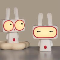China Bobi Rabbit Sleeping Night Light Personalized Cartoon Desktop Light for April Fool's Day for sale