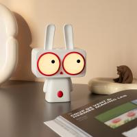 China Bobi Rabbit Sleeping Night Light Personalized Cartoon Desktop Light for April Fool's Day for sale