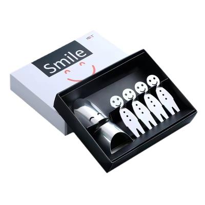 China Silk Screen Printing Graphics Stainless Steel Tableware Set for April Fool's Day Fun for sale