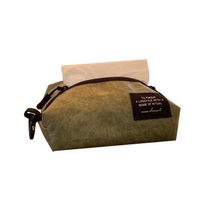 China Thanksgiving Occasion Novelty Gifts DuPont Tissue Box Storage Bag for Outdoor Camping for sale