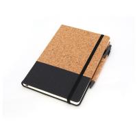 China Office Cork Creative PU Splicing Notebook Business Set Thanksgiving Occasion Must-Have for sale