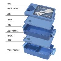 China Agriculture Employee Gift Japanese Microwave Oven Lunch Box with High Aesthetic Value for sale
