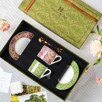 China Couple Gifts Ceramic Tea Cup Design Sense Pair Cup Couple Water Cup with Hand Gift Mug for sale