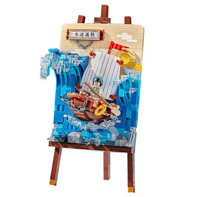 China Water Reverse Scattering 3D Painting Puzzle Toy Color Printing Perfect for Kids' Gift for sale