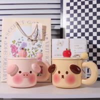 China Ceramic Mug with Lid Surprise Your Best Friend on Her Birthday for sale