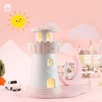 China Office Products Teddy Moonshine Castle Desktop Humidifier with Silk Screen Printing for sale
