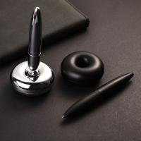 China Custom Logo Metal Ballpoint Pens Magnetic Levitation Advertising Pens for Graduation Gifts for sale