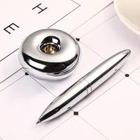 China Custom Logo Metal Ballpoint Pens Magnetic Levitation Advertising Pens for Graduation Gifts for sale