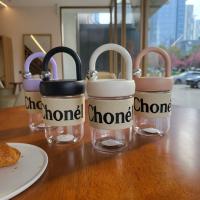 China Summer Hand Enhancement Plastic Cup 450ml Minimalist Text Fresh Cup for Novelty Gifts for sale