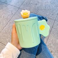 China High Appearance Ceramic Cup Office Products Silk Screen Printing Employee's Birthday Gift for sale
