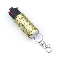 China Pressing Self-Defense Keychain with Fashionable Sequin Bag Pendant and Coin Holde for sale