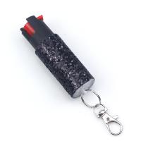 China Pressing Self-Defense Keychain with Fashionable Sequin Bag Pendant and Coin Holde for sale