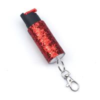 China Pressing Self-Defense Keychain with Fashionable Sequin Bag Pendant and Coin Holde for sale