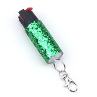 China Pressing Self-Defense Keychain with Fashionable Sequin Bag Pendant and Coin Holde for sale