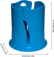 China Blue Resin Crafts Kayak Drink Holder for Surfboard and Water Bottle 2024 Gift Idea for sale