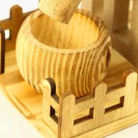 China Desktop Handicraft Ornaments Wooden Small Water Hammer Model for Agriculture Industry for sale