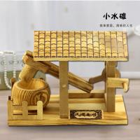 China Desktop Handicraft Ornaments Wooden Small Water Hammer Model for Agriculture Industry for sale